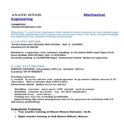Subhan CV | DOC