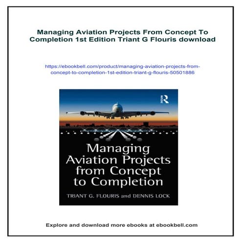Managing Aviation Projects From Concept To Completion 1st Edition ...