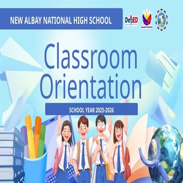 CLASS ORIENTATION election officers first day | PPTX