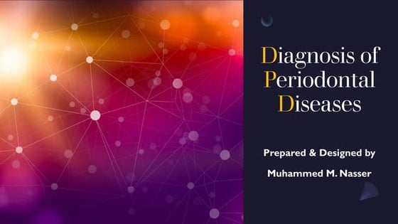 Periodontal examination and diagnosis | PPT