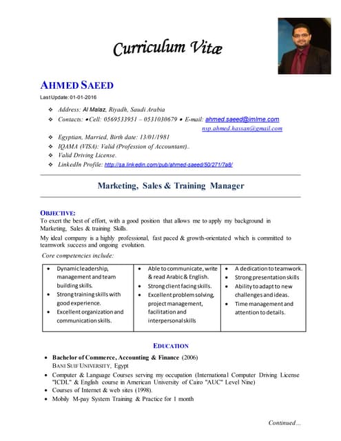 ISSA CV | PDF