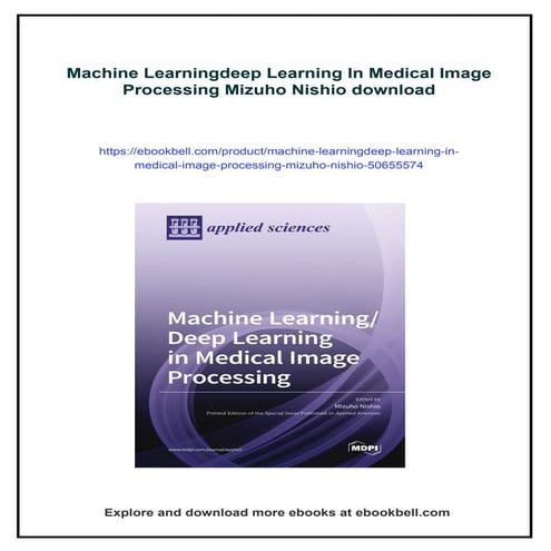 Machine Learningdeep Learning In Medical Image Processing Mizuho Nishio ...