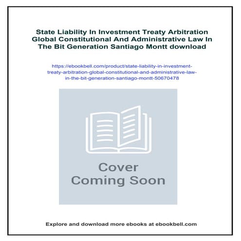 State Liability In Investment Treaty Arbitration Global Constitutional ...