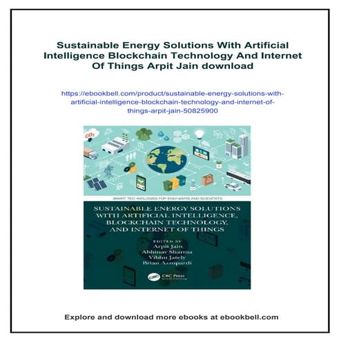 Sustainable Energy Solutions With Artificial Intelligence Blockchain Technology And Internet Of ...