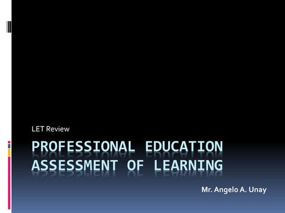Level of Assessment and Level of Proficiency in K+12 Curriculum | PDF