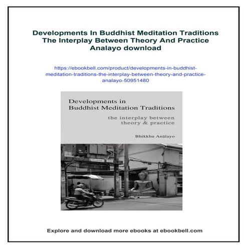 Developments In Buddhist Meditation Traditions The Interplay Between ...