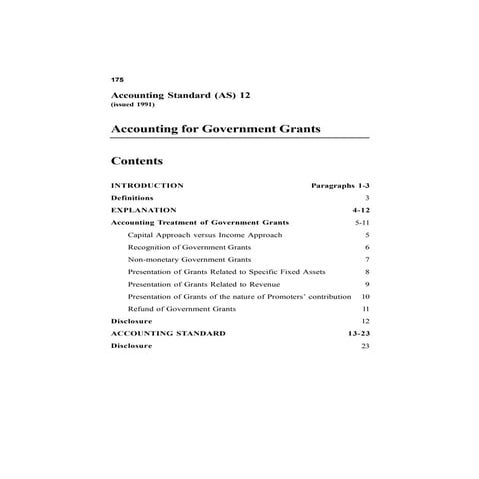254accounting Standards As12new | PDF | Business Accounting & Finance ...
