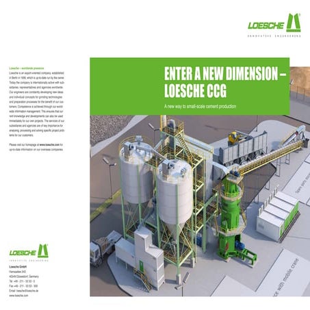 Loesche Technology - Always a Step Ahead: Loesche Mills for Cement Raw ...