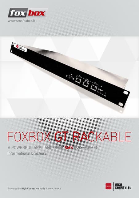 FoxBox_GT_info_brochure HCNX | PDF