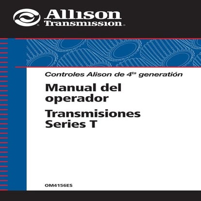 Allison 4500 Rds Service Manual | PDF
