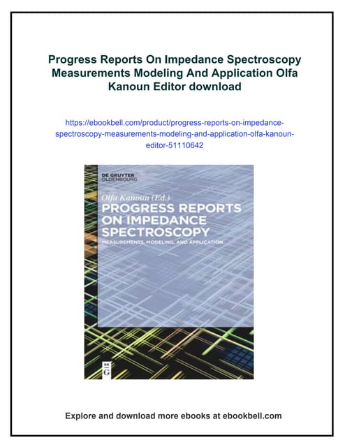 Electrochemical impedance spectroscopy (EIS) | PDF | Chemistry | Science