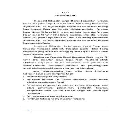 Renja-2014-inspektorat | PDF