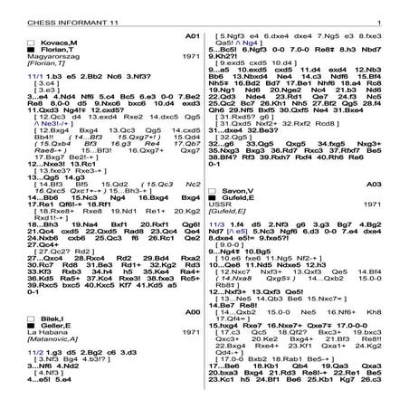 255740866 chess-informant-11 | PDF