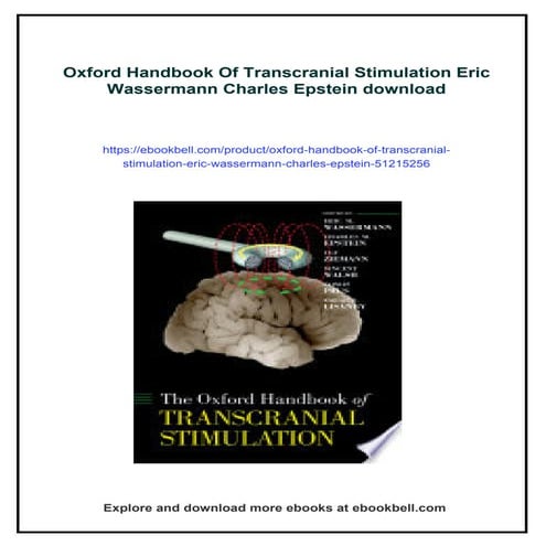 Oxford Handbook Of Transcranial Stimulation Eric Wassermann Charles ...
