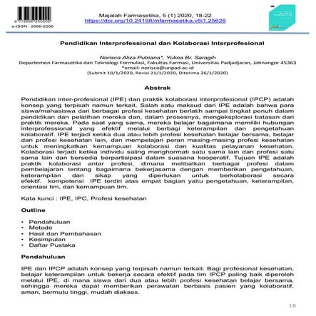 25626-80651-1-PB.pdf jurnal IPE DAN IPC | PDF