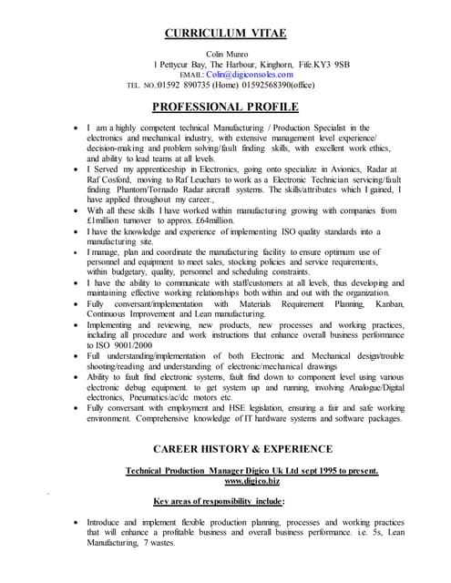 Paul CV with cover letter | PDF