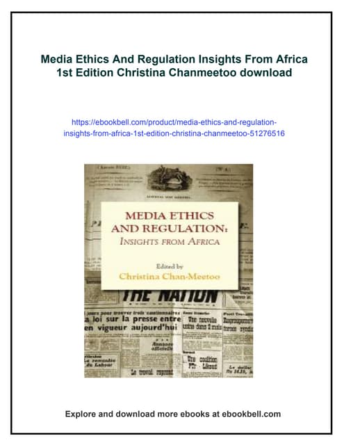Media Ethics | PDF