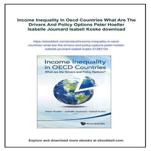 Income Inequality In Oecd Countries What Are The Drivers And Policy Options Peter Hoeller ...