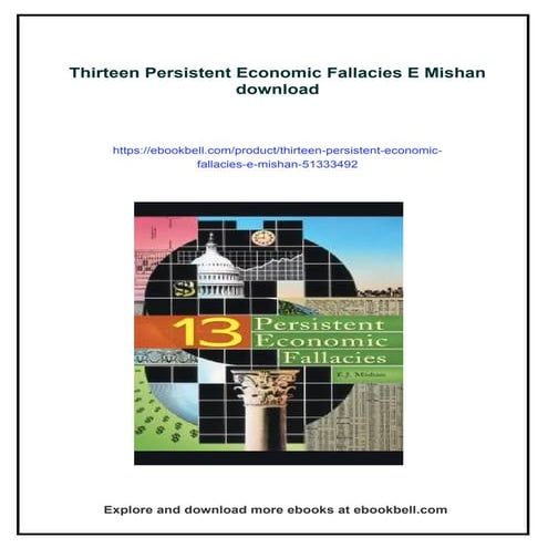 Thirteen Persistent Economic Fallacies E Mishan | PDF