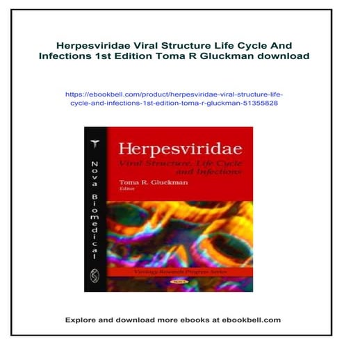 Herpesviridae Viral Structure Life Cycle And Infections 1st Edition ...
