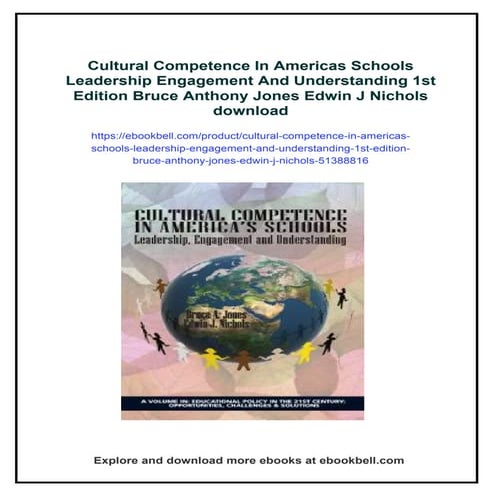 Cultural Competence In Americas Schools Leadership Engagement And ...