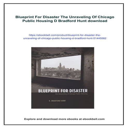 Blueprint For Disaster The Unraveling Of Chicago Public Housing D ...