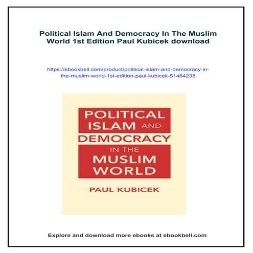 Political Islam And Democracy In The Muslim World 1st Edition Paul ...