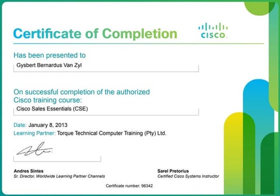 Certificate of Completion - Module 5 (Defining People) | PPT