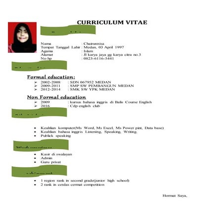 CURRICULUM VITAE | DOCX