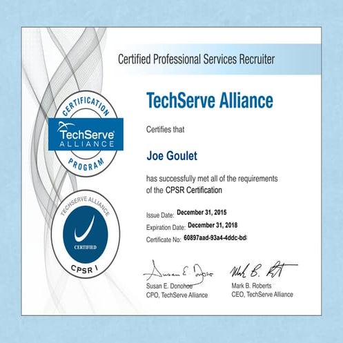 Level 1 Certificate | PDF