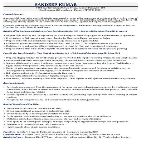 Sandeep - One page Resume Revised | DOC