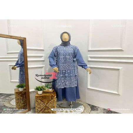 Set Gamis Inner Outer by Rumah Jahit Azka | PDF