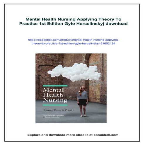 Mental Health Nursing Applying Theory To Practice 1st Edition Gylo ...