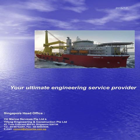 Auxiliary marine machinery systems | PPTX