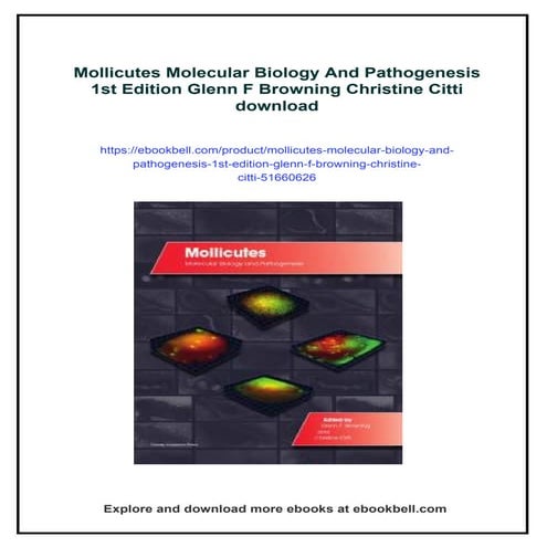 Mollicutes Molecular Biology And Pathogenesis 1st Edition Glenn F ...