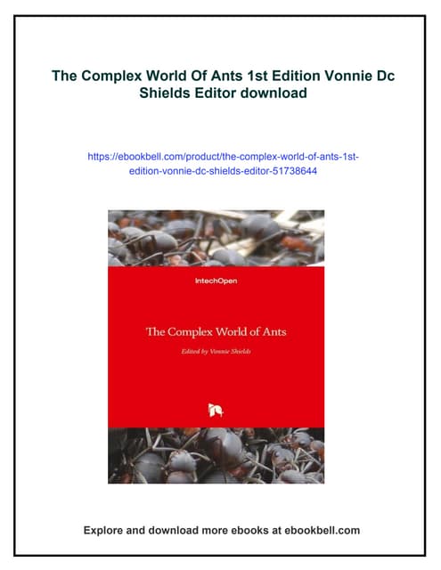 Ants - Social organisation and types of nests | PDF