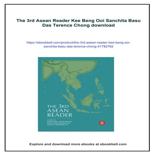 The 3rd Asean Reader Kee Beng Ooi Sanchita Basu Das Terence Chong | PDF