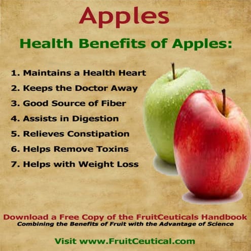 Health Benefits Of Apples