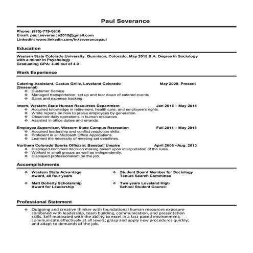 Frank Reynolds resume | DOCX