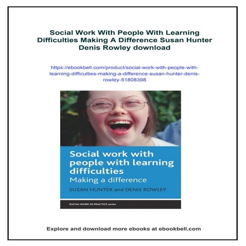 Social Worker and Disability Inclusion Reducing Inequalities to Advance ...