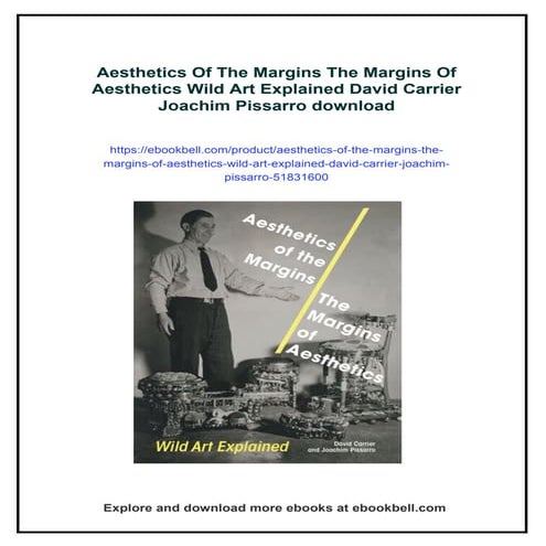 Aesthetics Of The Margins The Margins Of Aesthetics Wild Art Explained ...