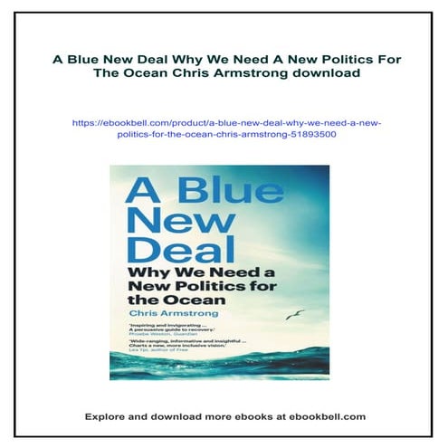 A Blue New Deal Why We Need A New Politics For The Ocean Chris ...