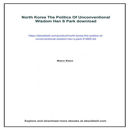 North korea ppt | PPTX