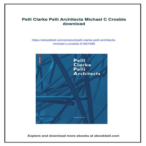 Pelli Clarke Pelli Architects Michael C Crosbie | PDF