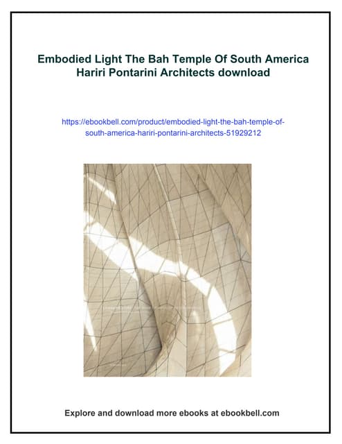 Church of light- A Case study | PPT