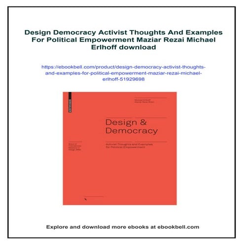 Design Democracy Activist Thoughts And Examples For Political ...
