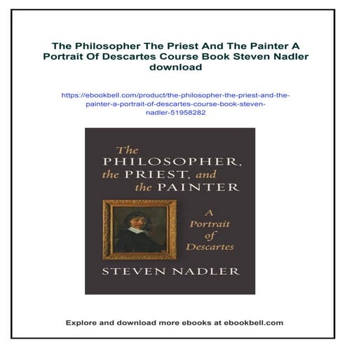 The Philosopher The Priest And The Painter A Portrait Of Descartes ...