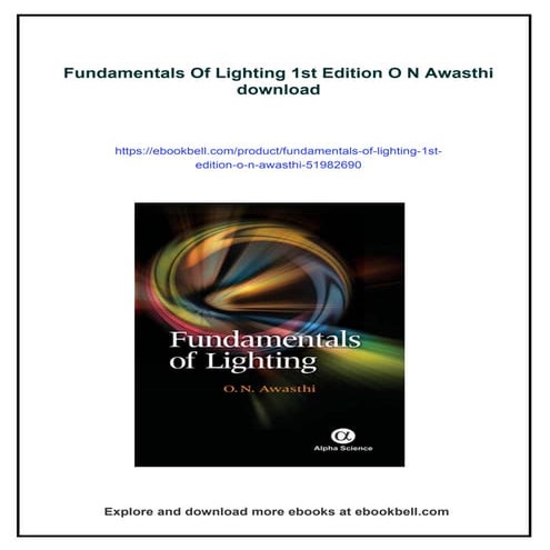 Lighting For Libraries | PDF
