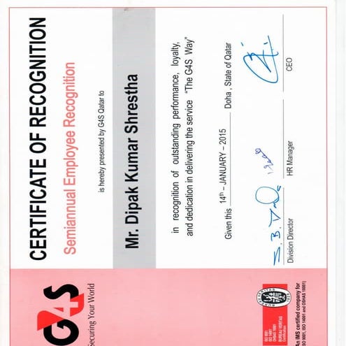 My Documents -Dipak Shrestha | PDF