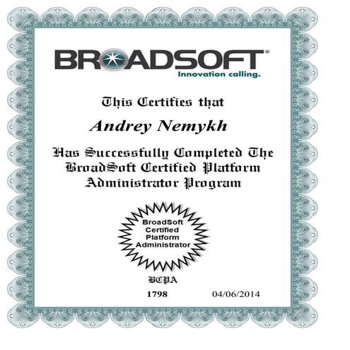 Broadsoft BCPA | PDF